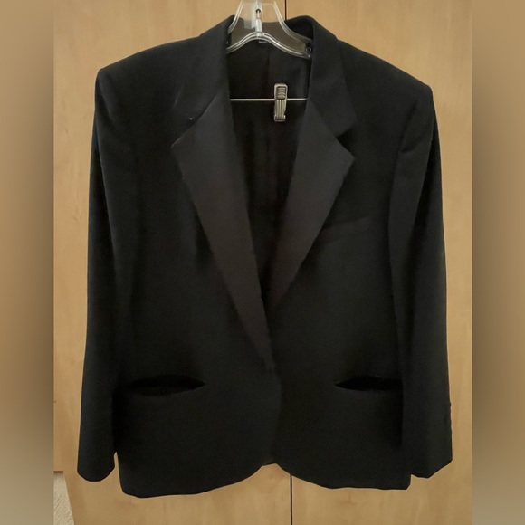 Lanvin | Suits & Blazers | Vintage Lanvin Paris Tuxedo Jacket | Poshmark